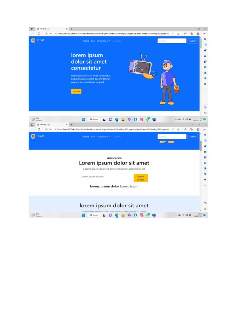 Tugas Web Design Dewi Sekar Pembayun X IPS 3 | PDF