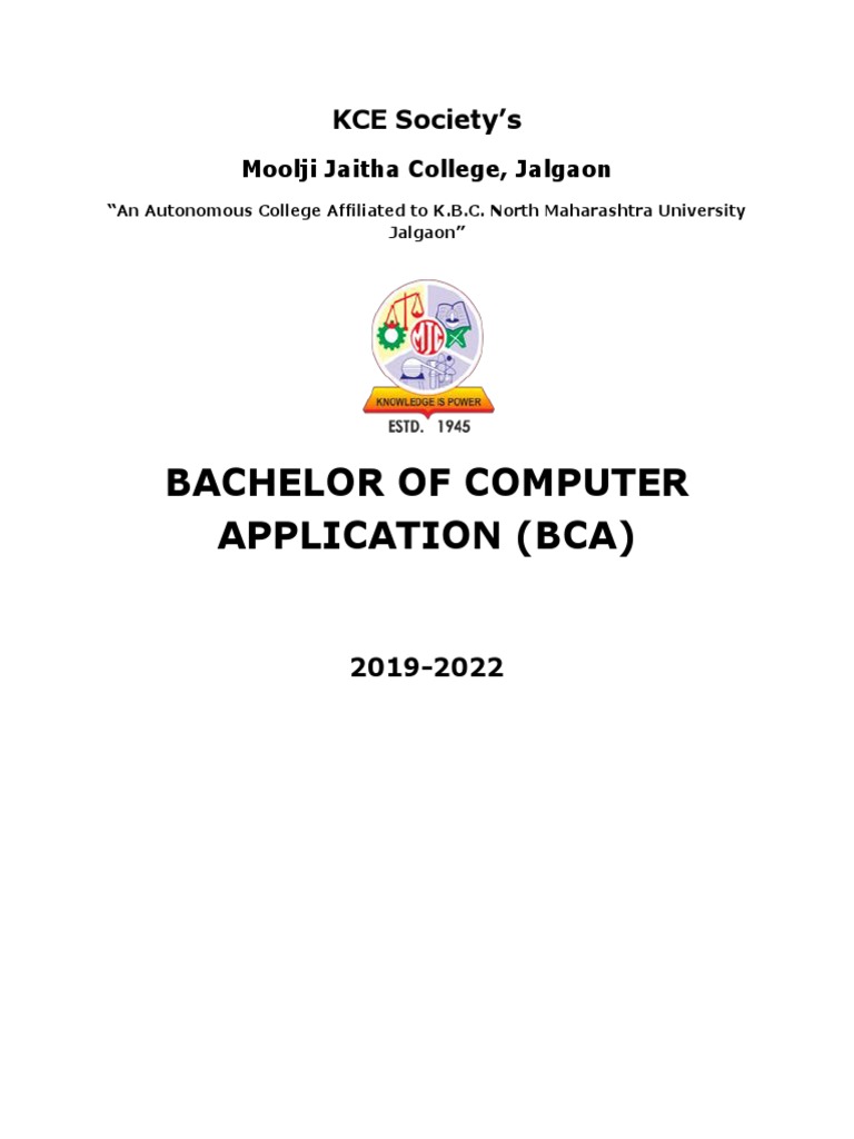 Bca Structure and Syllabus | PDF | World Wide Web | Internet & Web