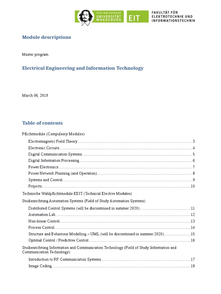 Elecreical and It Syllabus PDF | PDF | Unified Modeling Language | Electrical Engineering