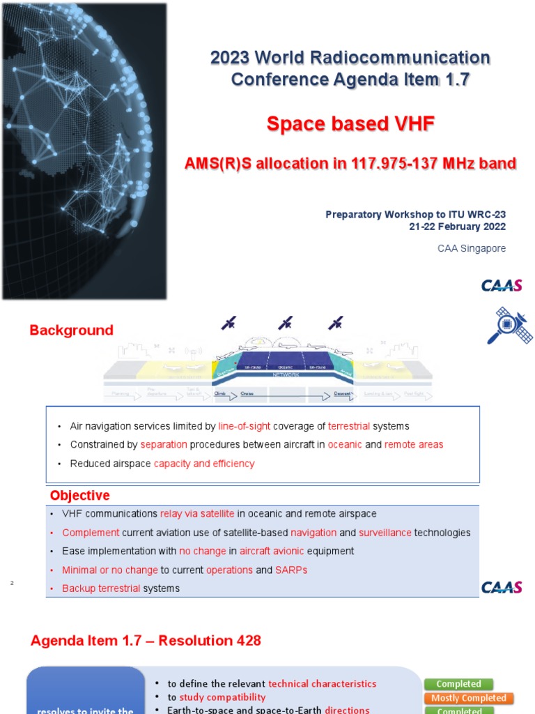 P07 FSMP WG13 WRC23 W | PDF | Very High Frequency | Radio