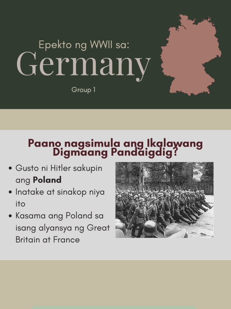 Epekto NG WWII Sa Germany PDF | PDF