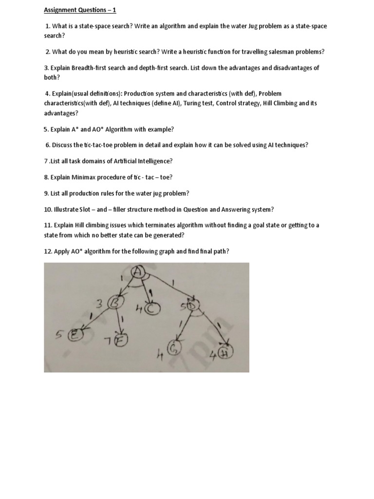 Aiml Assignment - 1 | PDF | Artificial Intelligence | Intelligence (AI) & Semantics