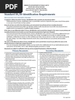 Reduced Fee Identification Card Eligibility | PDF | Identity Document