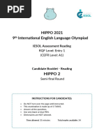 Little Hippo Writing Sample | PDF | Social Science | Self-Improvement