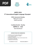 Stage 3 Hippo Exam Sample Test | PDF