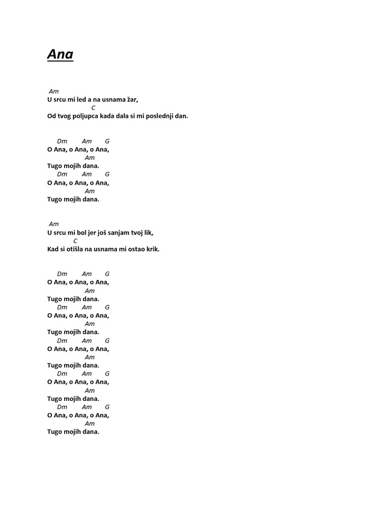 O Ana PDF | PDF