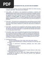 IEPNG Membership Application Form | PDF | Cheque | Academic Degree