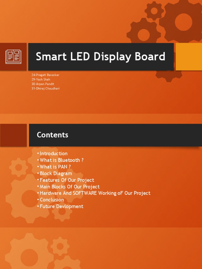 Android Bluetooth LED Display Board | PDF | Bluetooth | Android ...
