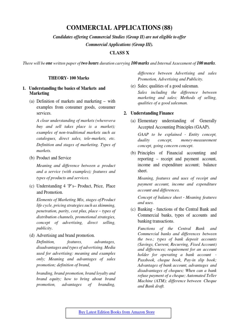 Commercial Applications | PDF | Banks | Sales