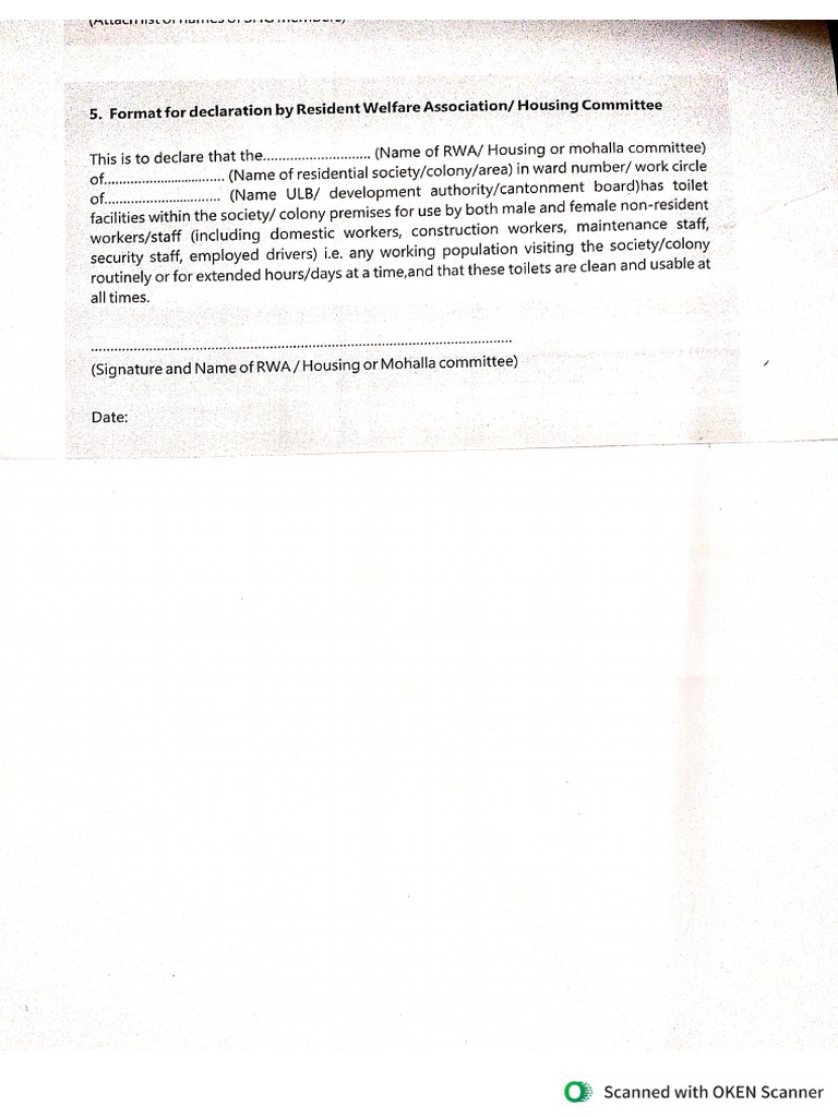 Rwa Declaration - 2 | PDF