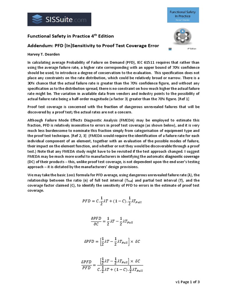 PFD (In) Sensitivity To PTC | PDF | Teaching Methods & Materials