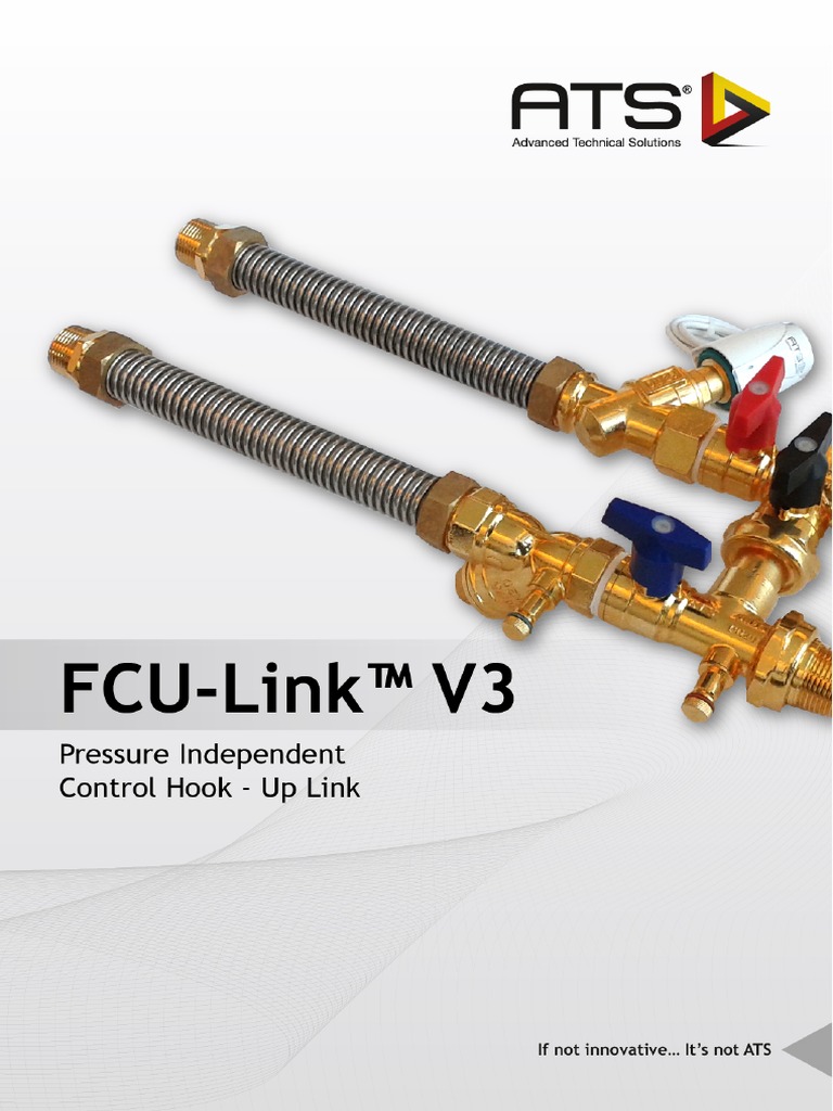 ATS FCU-Link V03 Catalogue | PDF | Valve | Water Heating