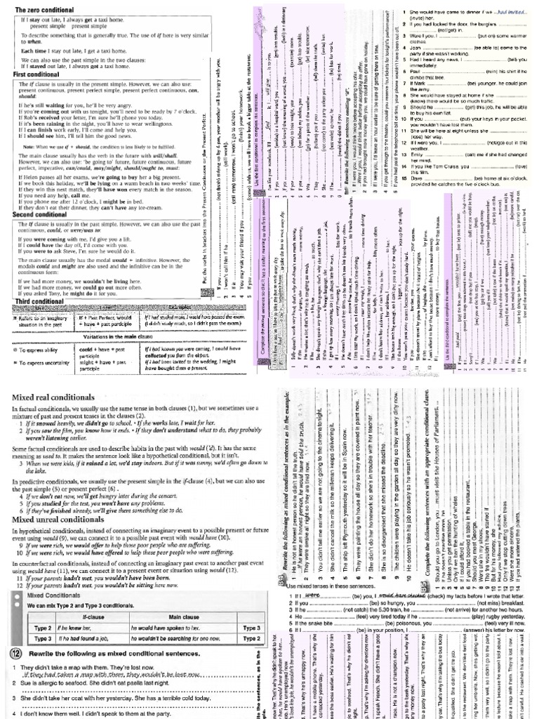 1) Handout 1 Conditionals PDF | PDF