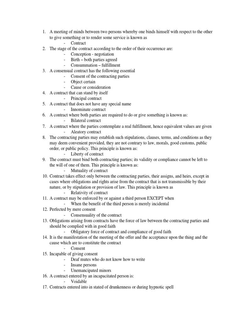 Contract | PDF | Justice | Crime & Violence