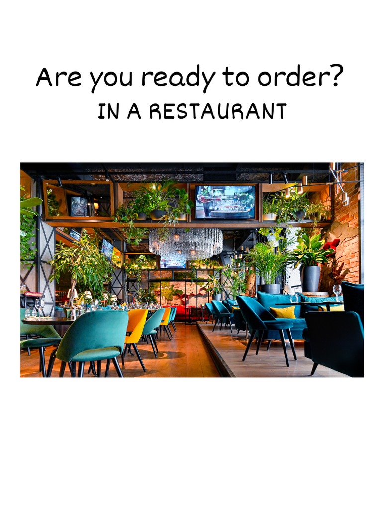 in a restaurant.pdf | PDF