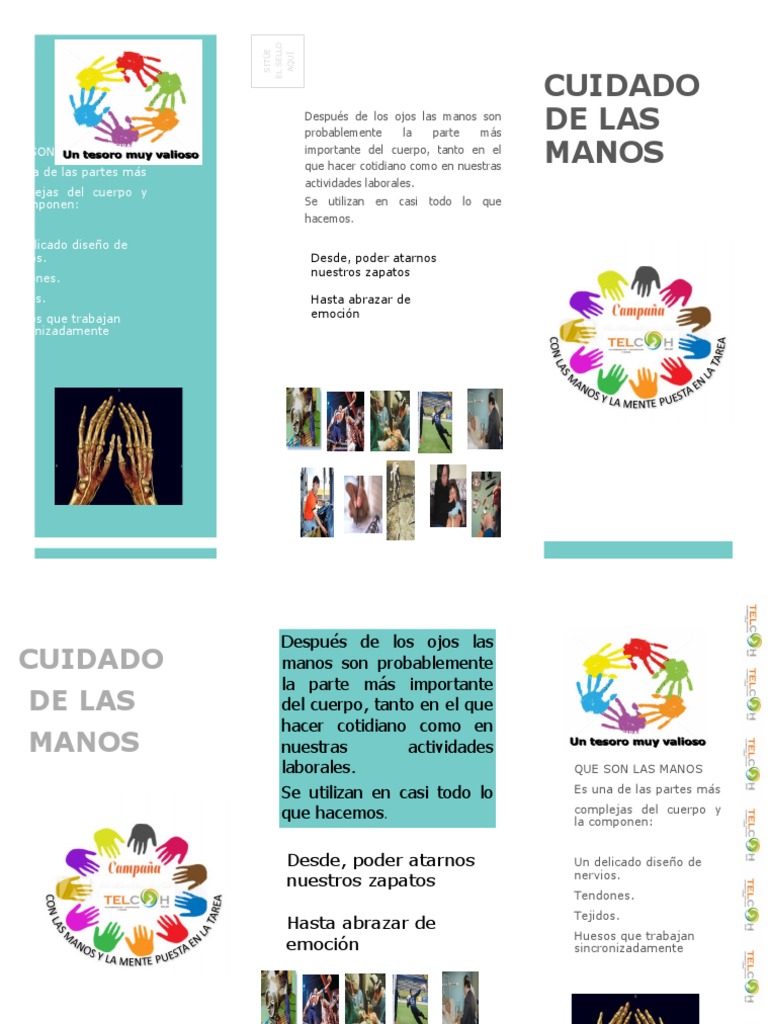Triptico Campaña de Manos | PDF Triptico Campaña de Manos | PDF