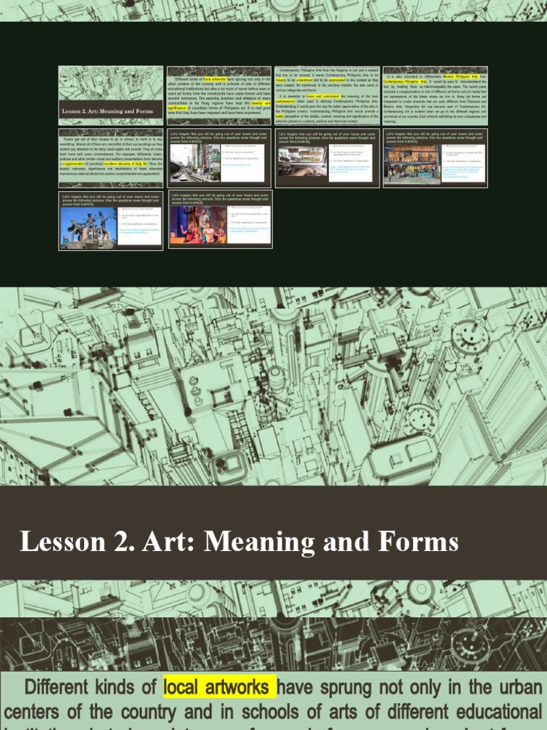 12 Cpar Lesson 2.1 | PDF | Contemporary Art | Genre