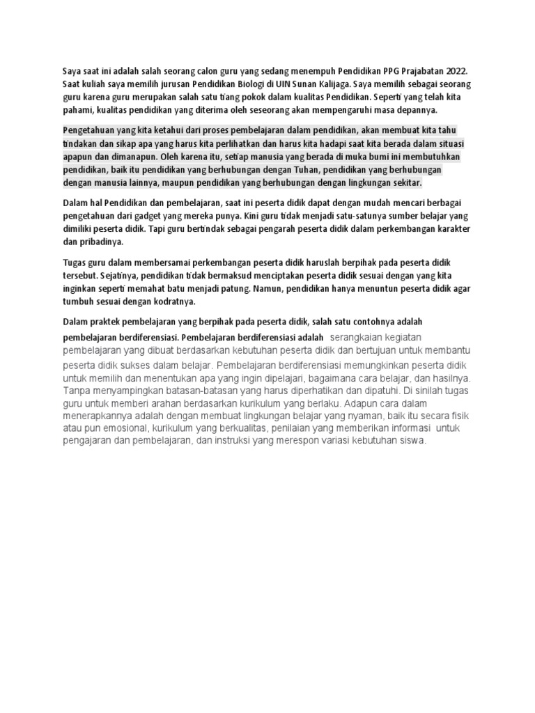 Mulai Dari Diri Topik 1 | PDF