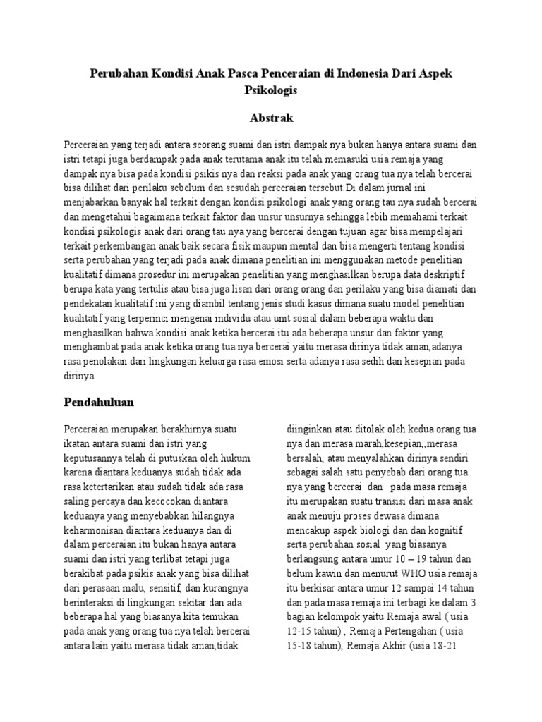 Jurnal Hukum Perdata Fix | PDF