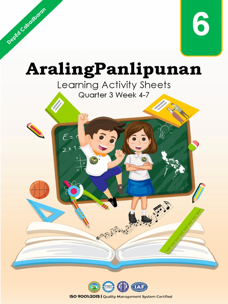 AP Grade 6 LAS-Q3-WEEK4-7 PDF | PDF