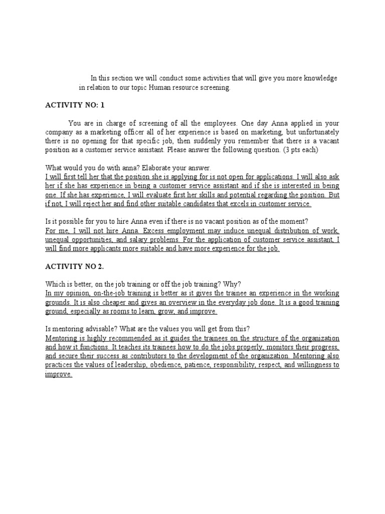 Activity No: 1 | PDF