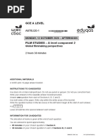 Eduqas A Level Film Studies Spec From 2017 e 14 08 2023 | PDF ...