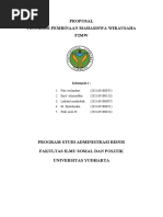 Template Proposal P2MW 2022 | PDF | Bisnis | Seni