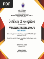 NLC Certificate | PDF
