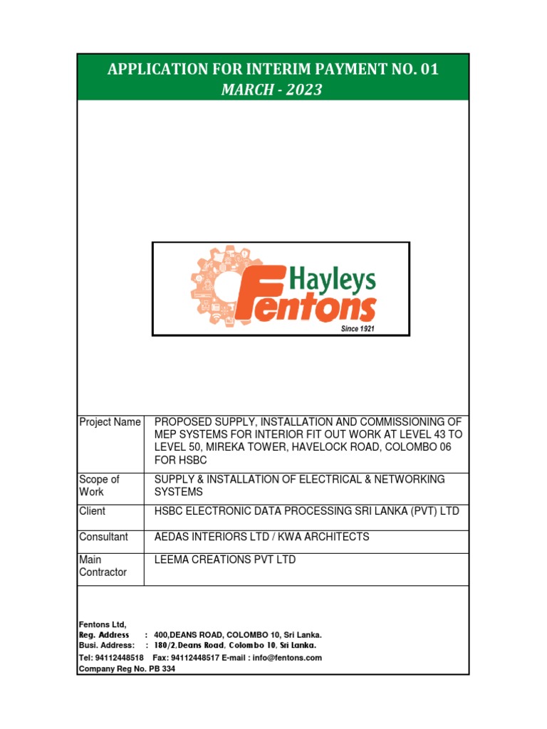 Ipa 01 - R0 PDF | PDF | Electrical Wiring | Specification (Technical ...