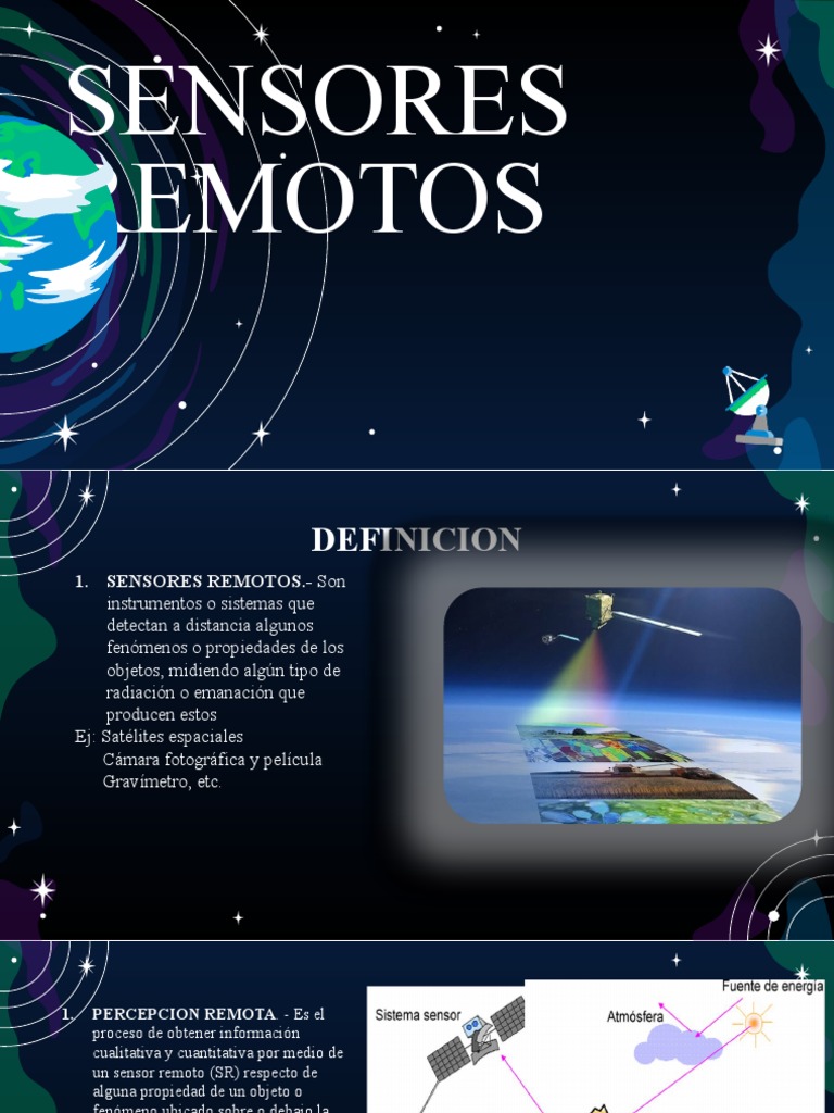 Remote Sensing: An Overview of Key Concepts and Applications of Sensor ...