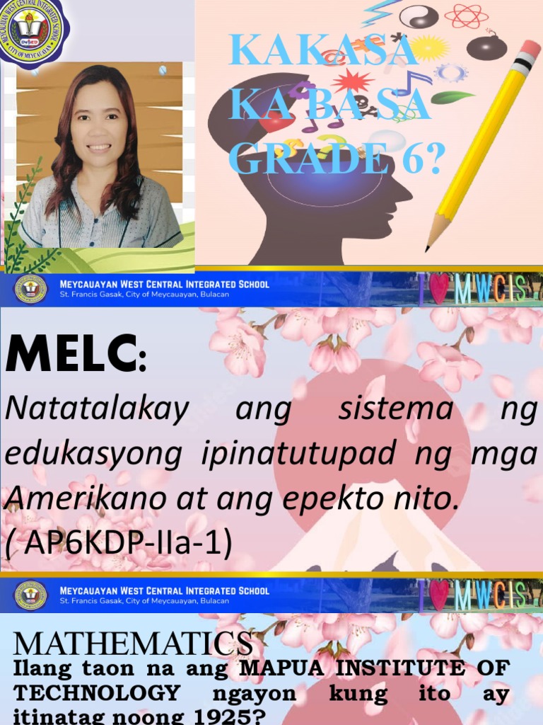 Energizer-Kakasa Ka Ba Sa Grade 6 | PDF