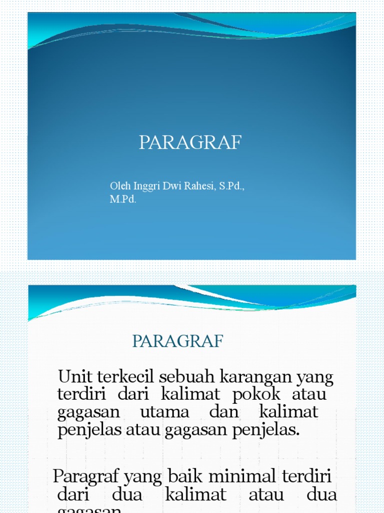 Materi 6 Paragraf | PDF