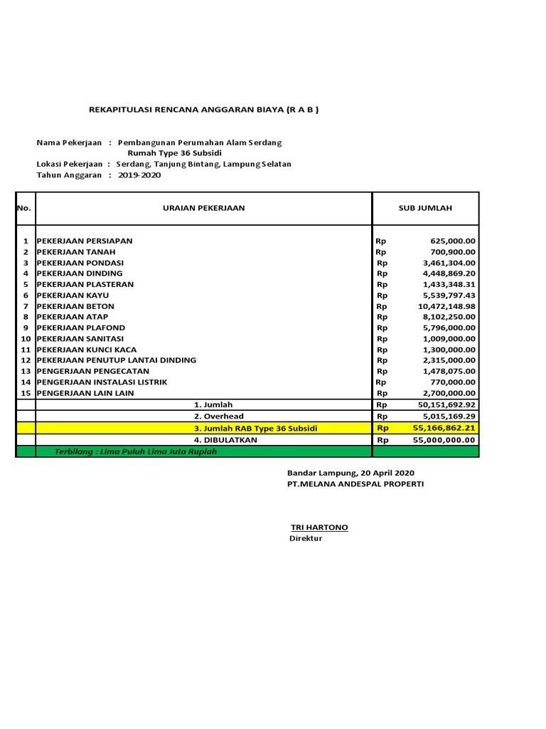 Rab BTN + Bri Awk | PDF