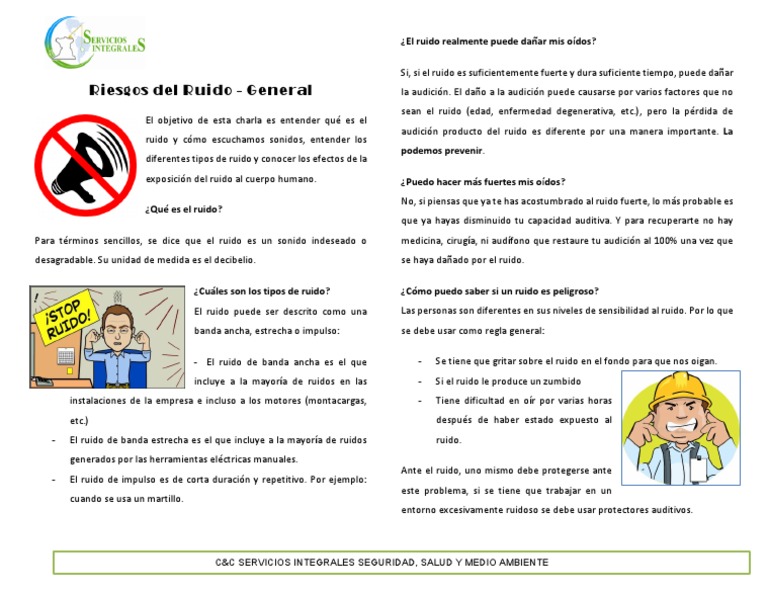 04-03-23.-Los-riesgos-del-ruido | PDF | Escuchando | ruido