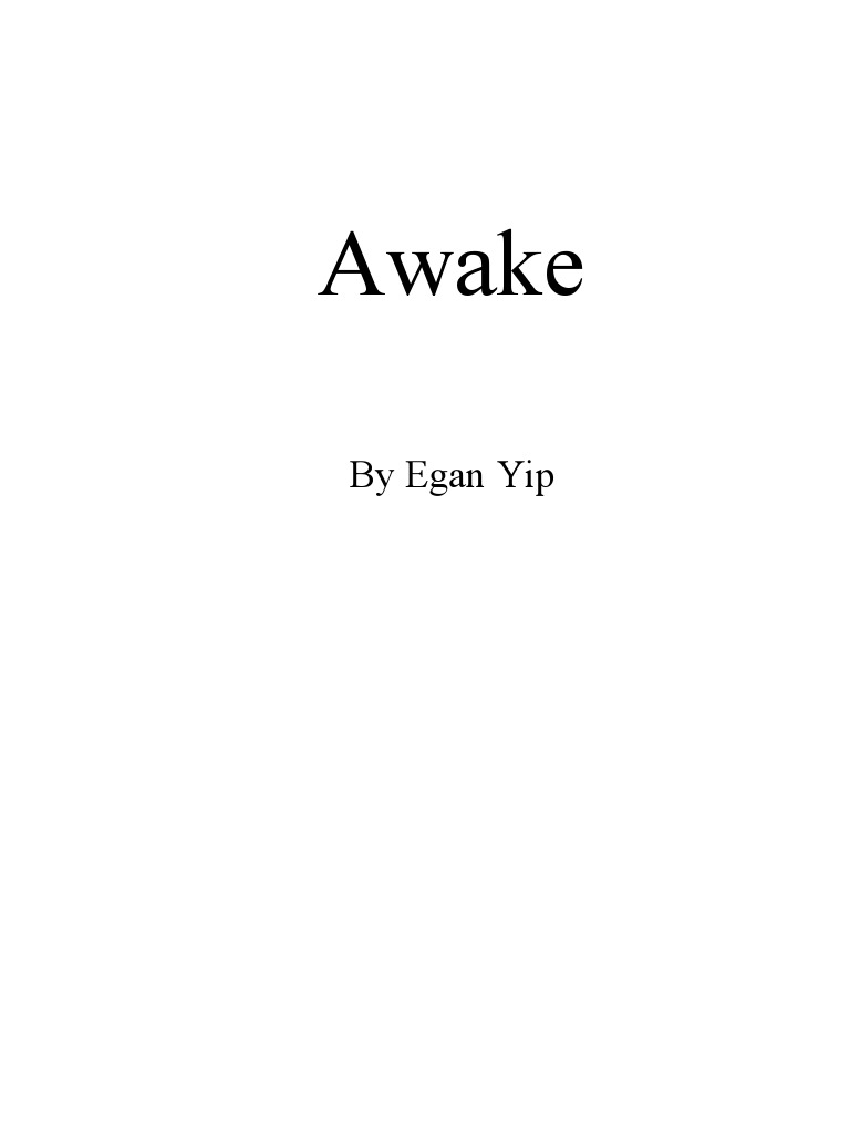 Awake | PDF | Nature