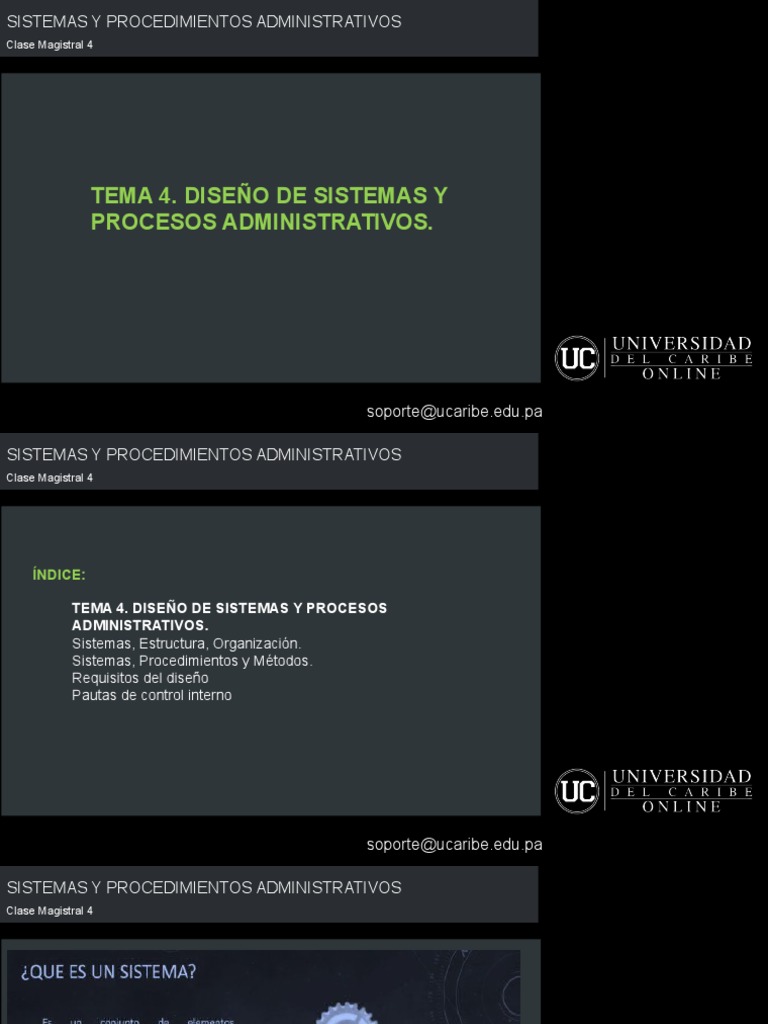 PPT-4 - Sistemas y Proced Administrativos | PDF