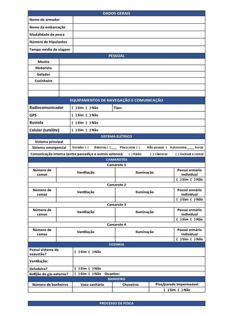 Check List Barco Comercial | PDF