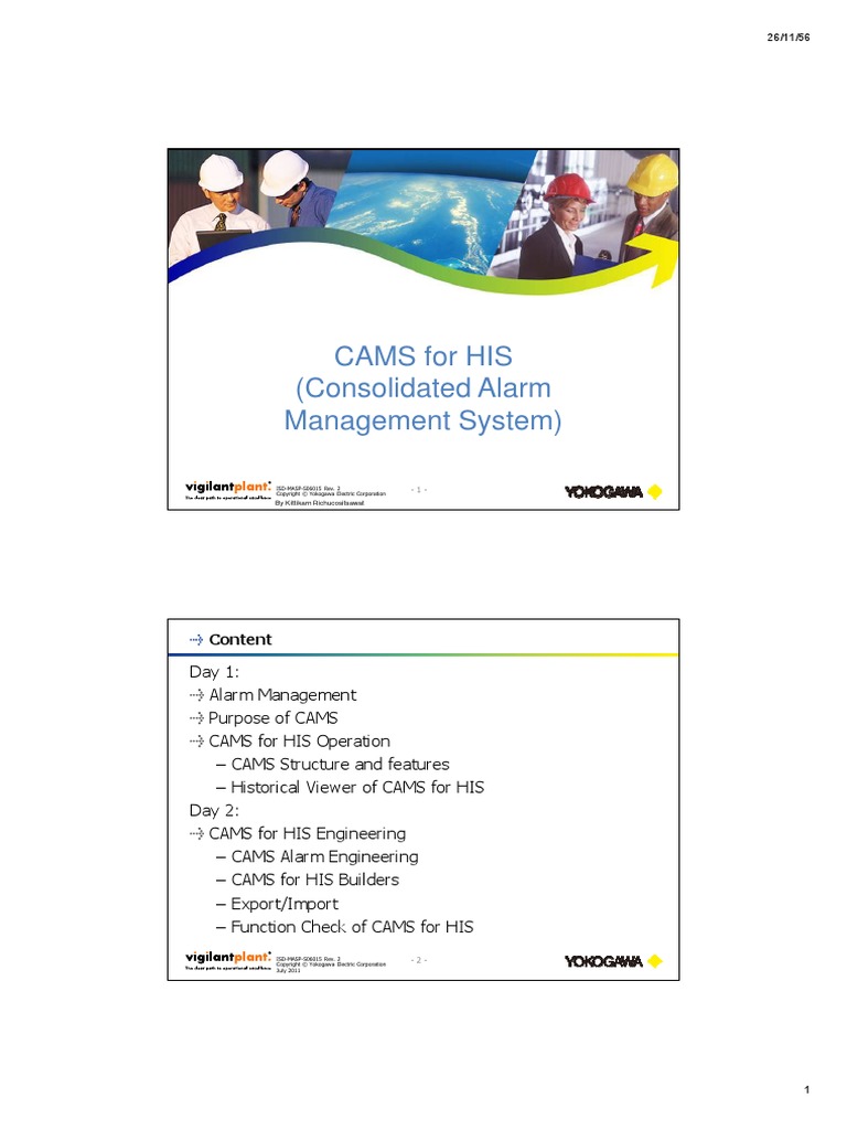 CAMS For HIS Introduction - 261113 PDF | PDF | System | Computing