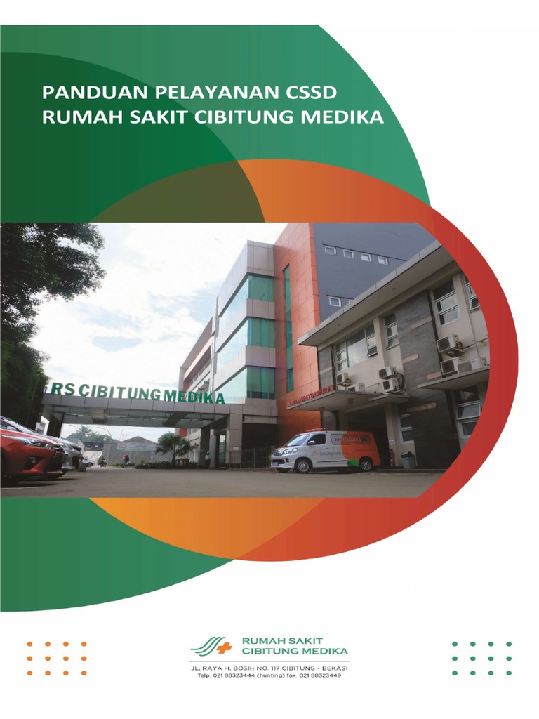 Panduan Pelayanan CSSD Rumah Sakit | PDF