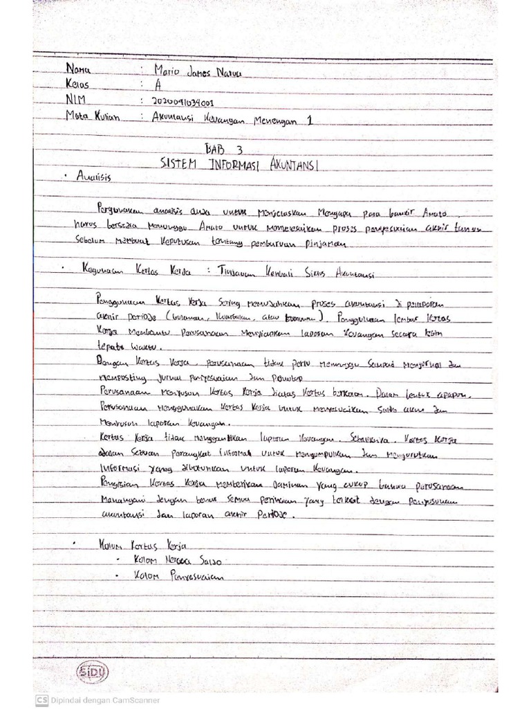 Ringkasan 2 Akm 1 | PDF