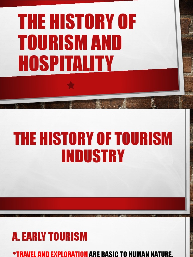 Tourism & Hospitality Evolution | PDF | Hotel | Restaurants