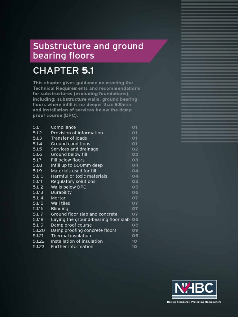 NHBC Standards 2020 5 PDF | PDF | Masonry | Concrete