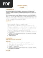 Secuencia Didáctica de Poesía 5° Grado | PDF | Poesía | Lingüística