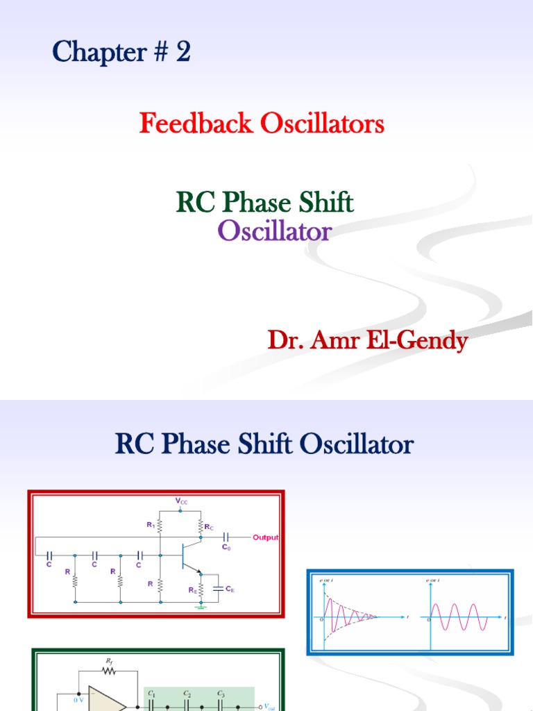 RC Phase Shift Oscillator | PDF | Electronic Oscillator | Periodic ...