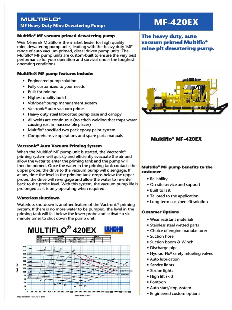 PDF Multiflo Mf420ex - Compress | PDF | Turbomachinery | Gas Technologies