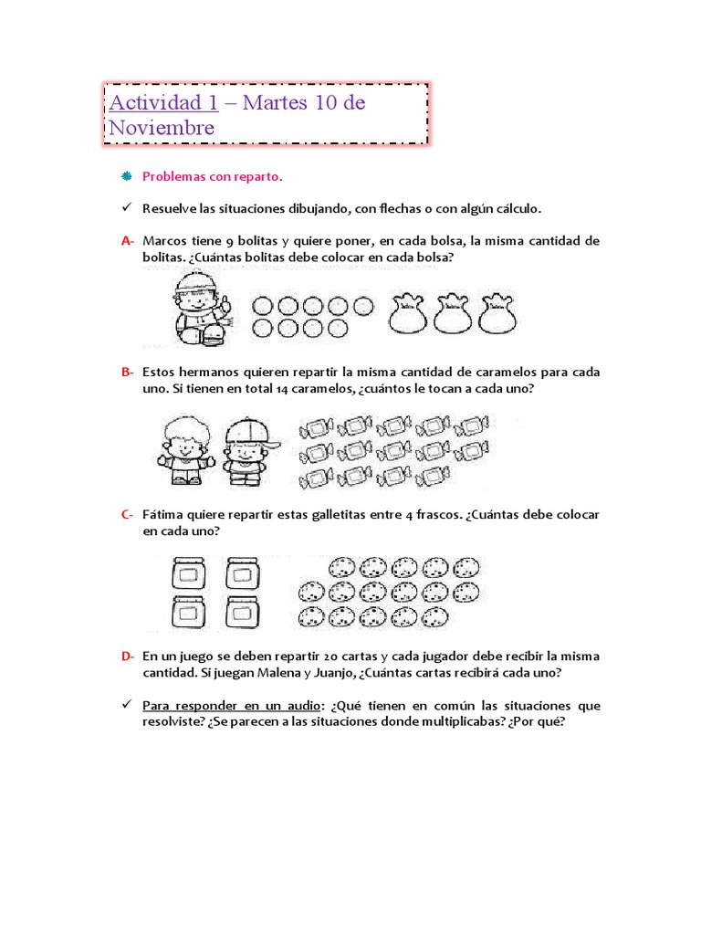 Problemas Con Reparto | PDF