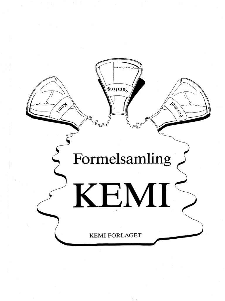Formelsamling Kemi PDF | PDF