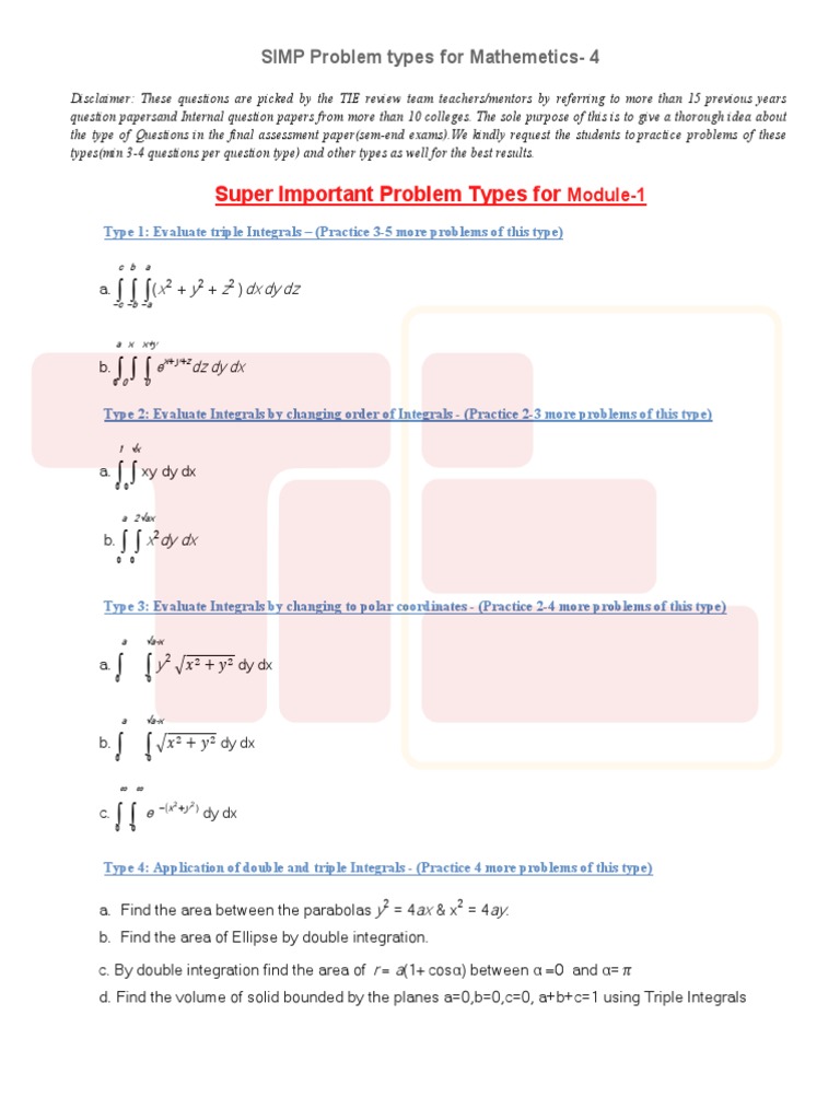 M2 Module 1 Simppdf Pdf Integral Area