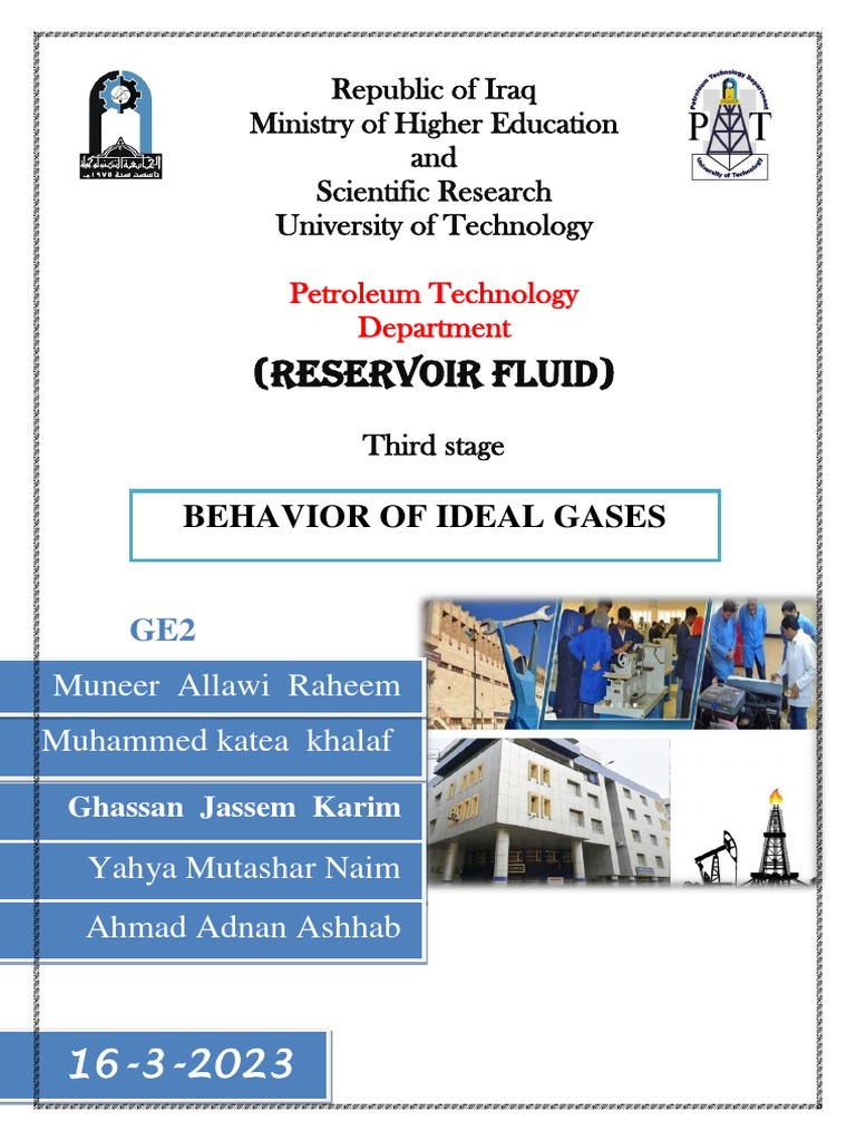 Ideal Gas Law Behavior Explained | PDF