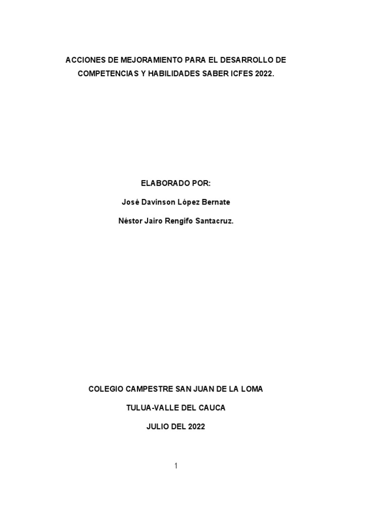 Analisis Saber 11 2021 | PDF | Matemáticas | Conocimiento